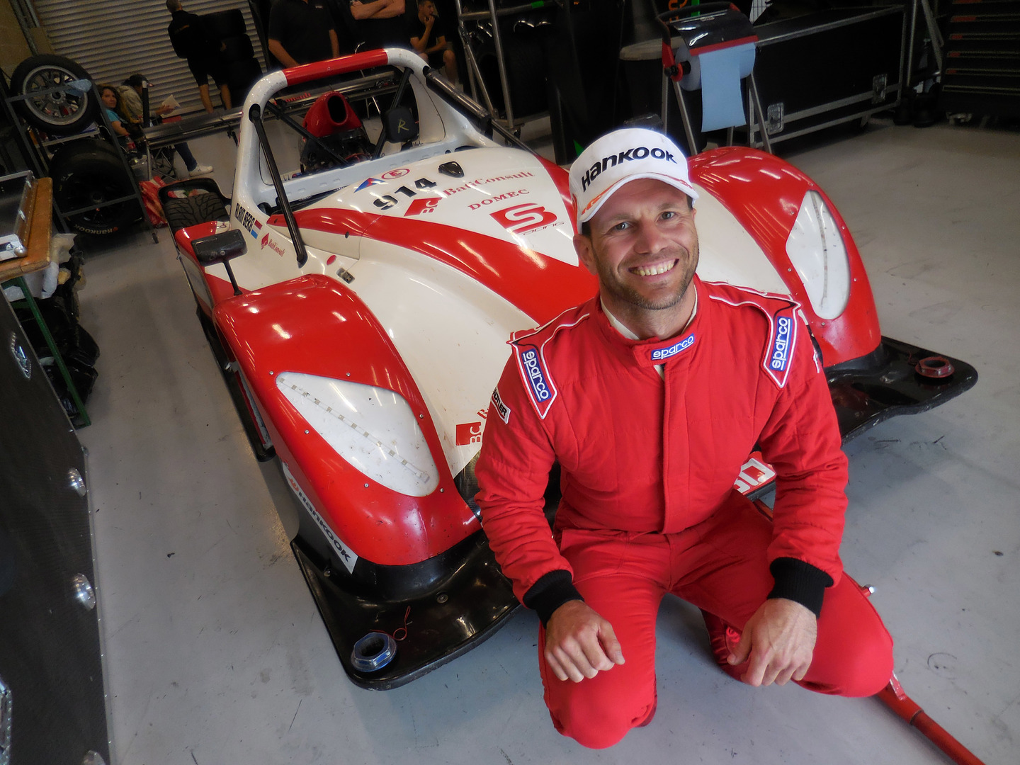 Alain Berg is de snelste gymleraar van de Benelux - Supercar Challenge