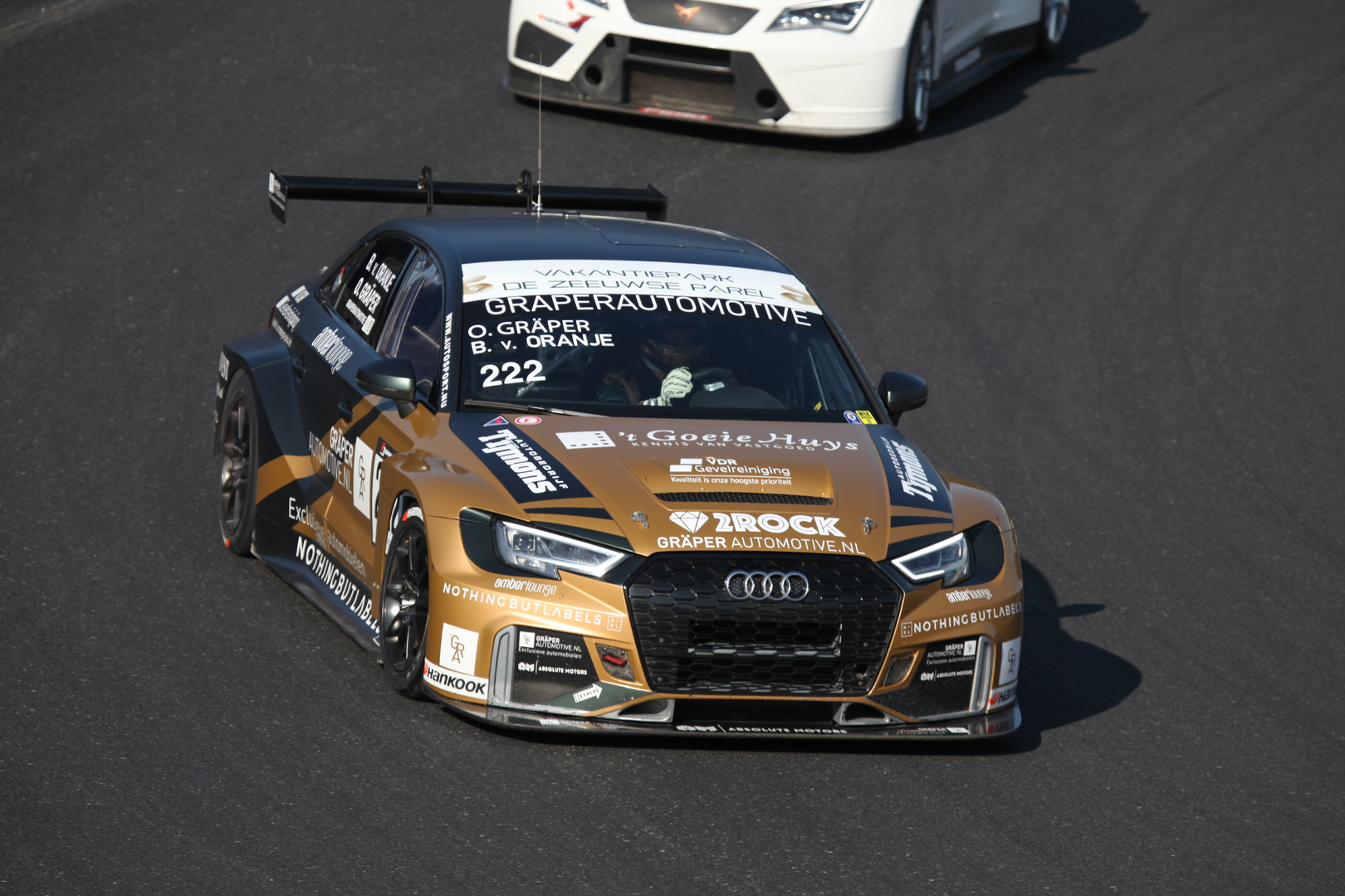 Oscar Gräper probeert zijn kansen te pakken - Supercar Challenge