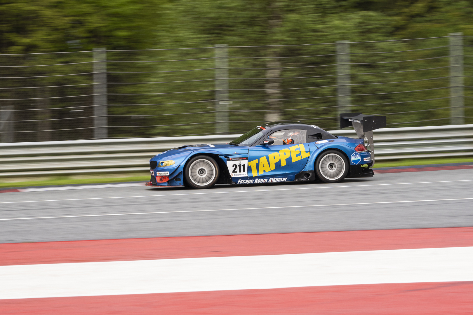 Henk Tappel pakt de poleposition op de Red Bull Ring - Supercar Challenge